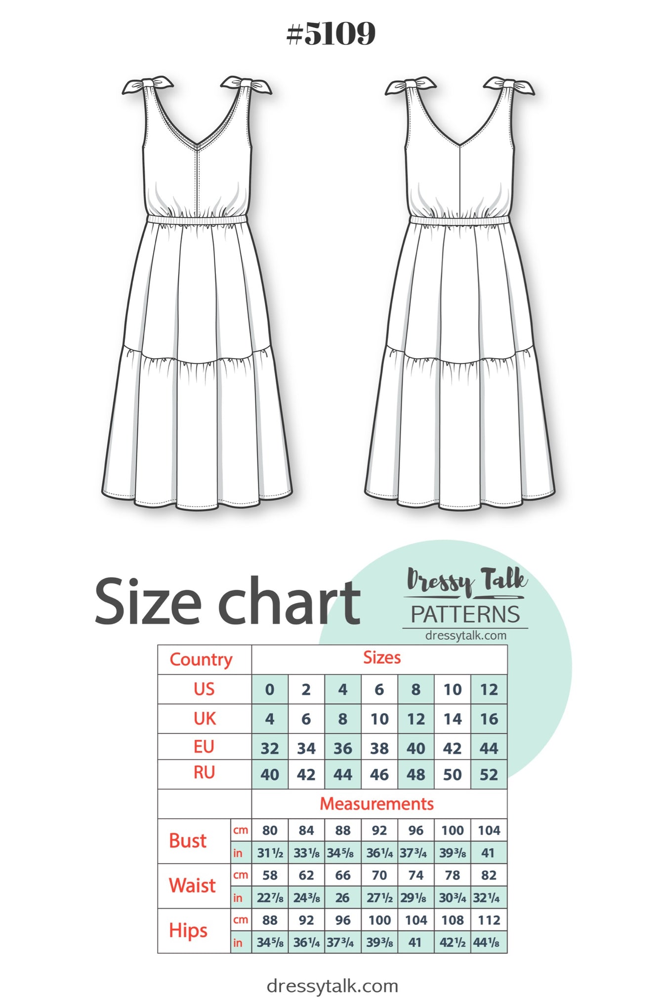 Sewing Pattern - Midi Summer Dress – Dressy Talk